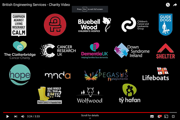 Giving back - Irish Engineering Services